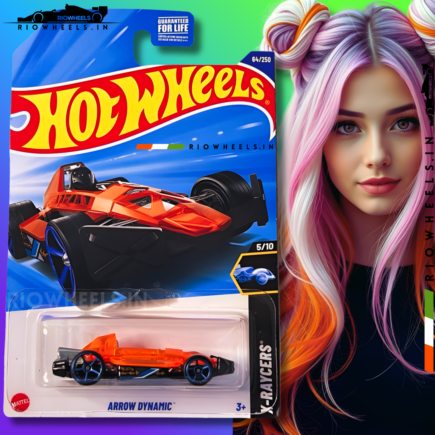 229/- || ARROW DYNAMIC - HOT WHEELS – RIOWHEELS