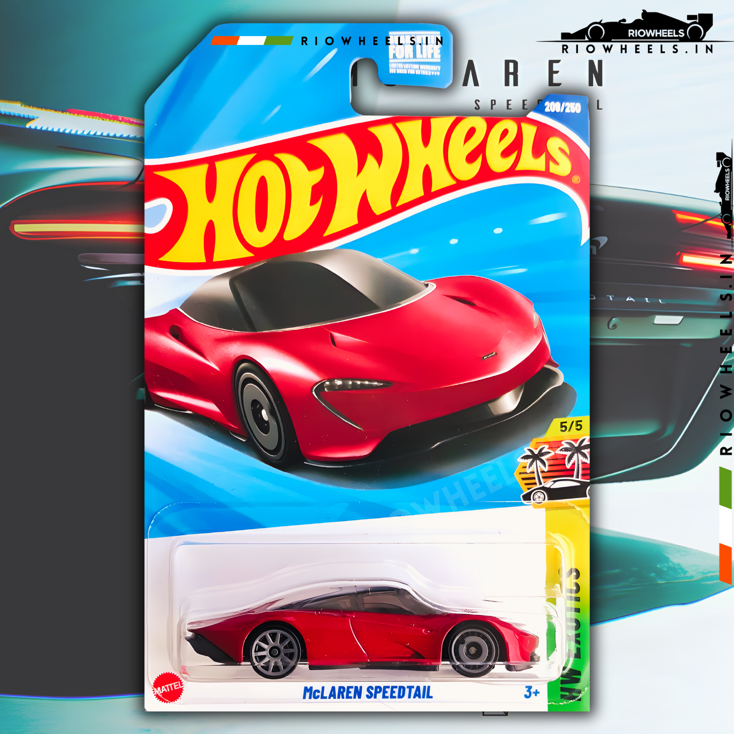 McLAREN SPEEDTAIL - HOT WHEELS – RIOWHEELS