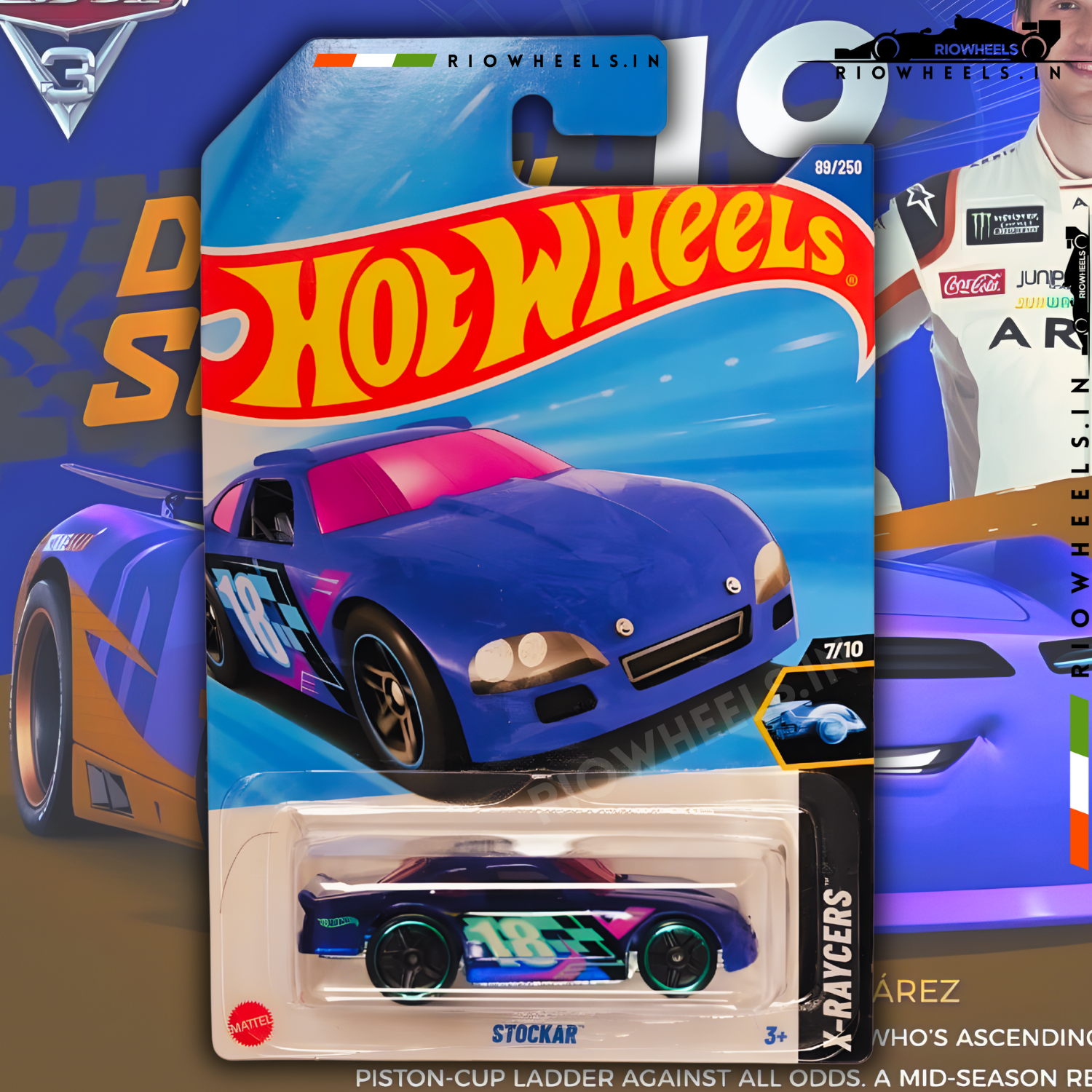 219/- || STOCKAR - HOT WHEELS – RIOWHEELS