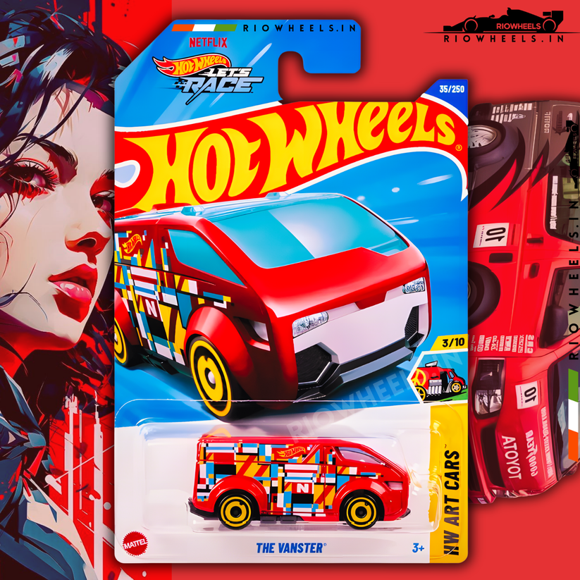 239/- || THE VANSTER - HOT WHEELS – RIOWHEELS